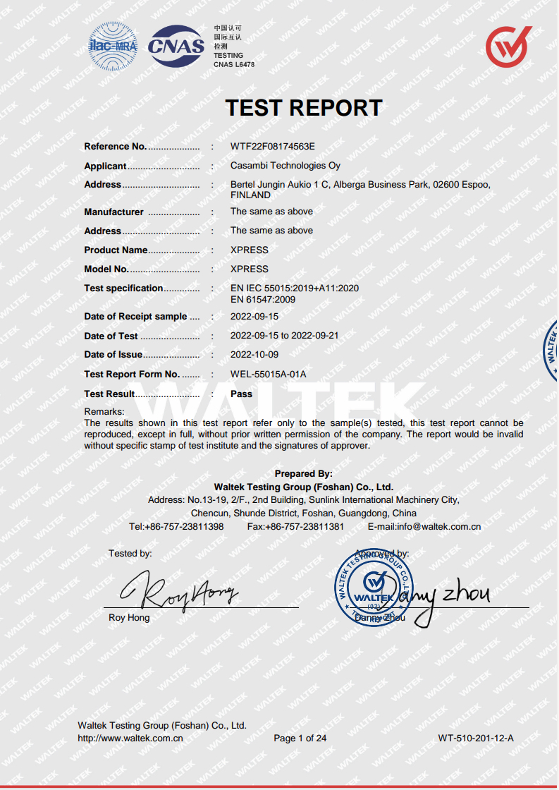 Casambi Xpress - US Casambi